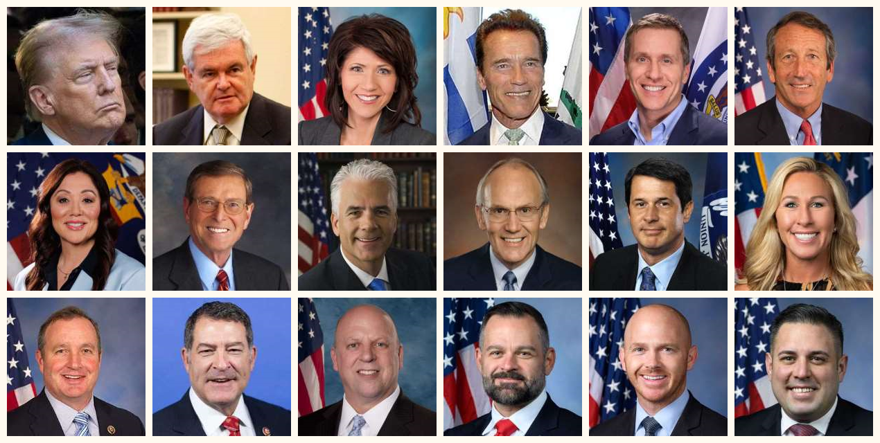 Republican Infidelity Scandal List - 154+ GOP Extramarital Affairs
